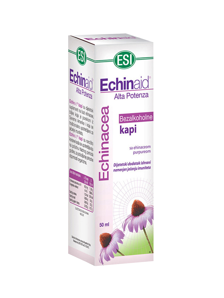 Echinaid Ehinacea Bezalkoholne Kapi | ESI | 50 ml