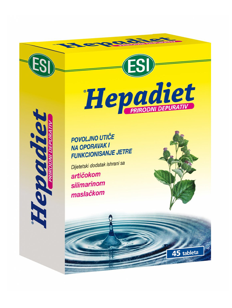 Hepadiet Prirodni Depurativ | ESI | 45 Tableta